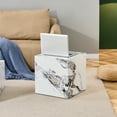 Rectangular MDF Coffee Table No Assembly Required Minimalist ...