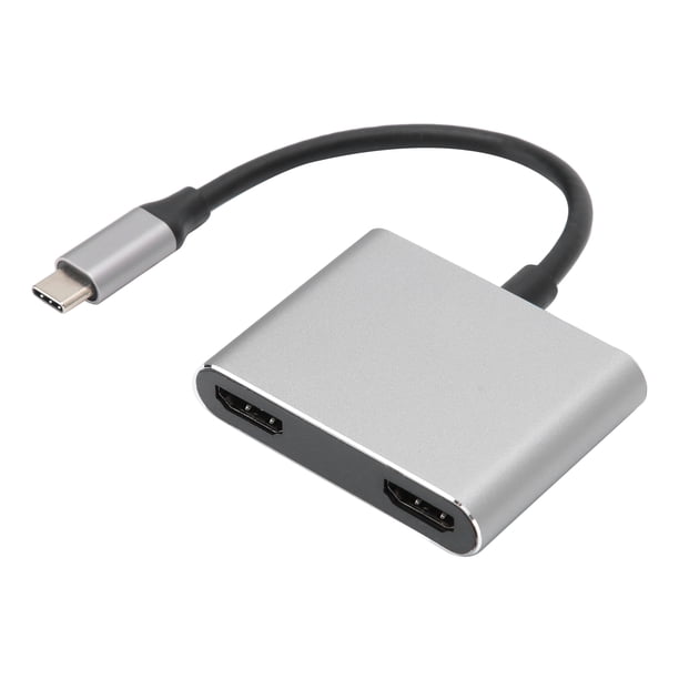 Adaptador 4 en 1 tipo C a HDMI, base convertidora USB multipuerto ...