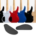 Black Plastic Bass Guitar Cavity Cover Back Plate Wiring Backplate ...