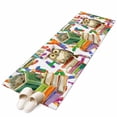 Runner Rug 2 x 6 Ft, Owls Book Washable Non-Slip Floor Mat for Kitchen ...