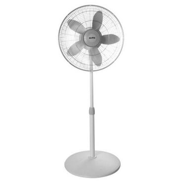Garrison 3-Speed Industrial Oscillating Pedestal Fan, 24 In., 7,700 Cfm ...
