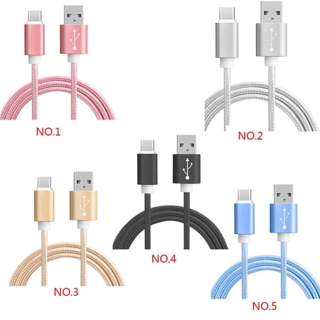 3 Meters Universal Type-C Woven Data Cable charge cable Type-C Data ...