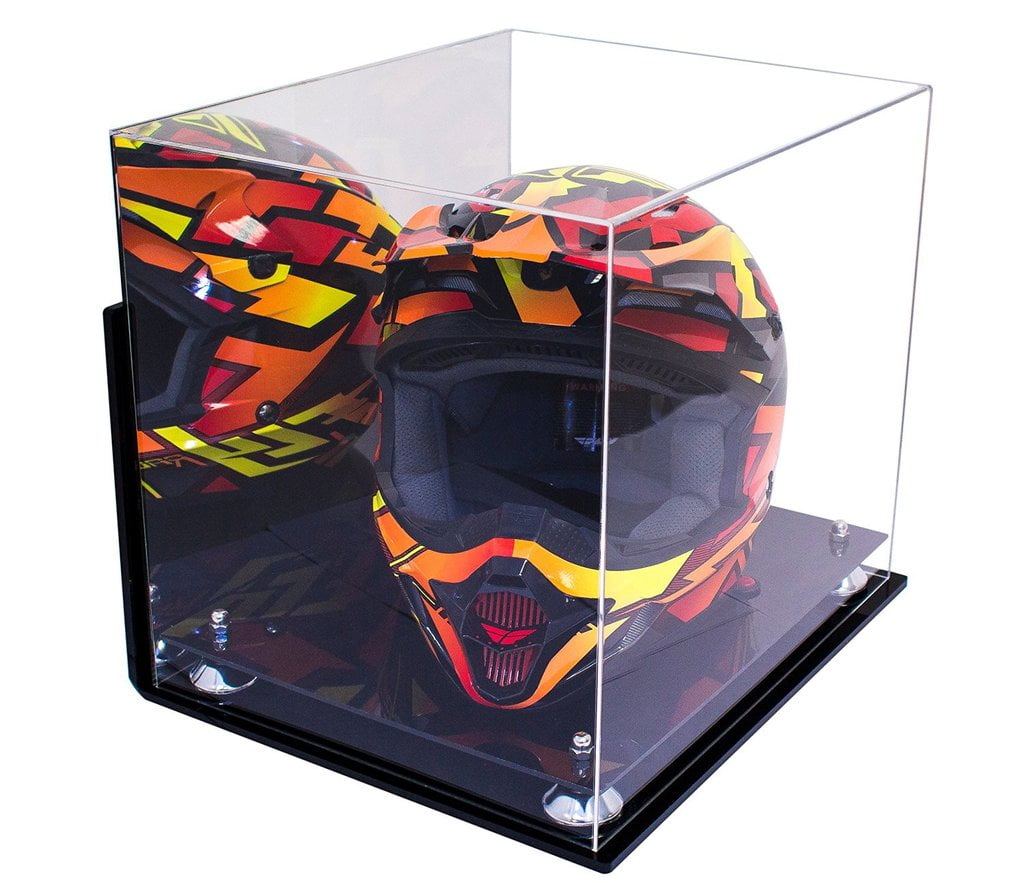 Deluxe Acrylic Motorcycle Motocross or Nascar Racing Helmet Display ...