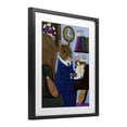 Stupell Industries Gentleman Squirrel Composing Black Framed Print ...