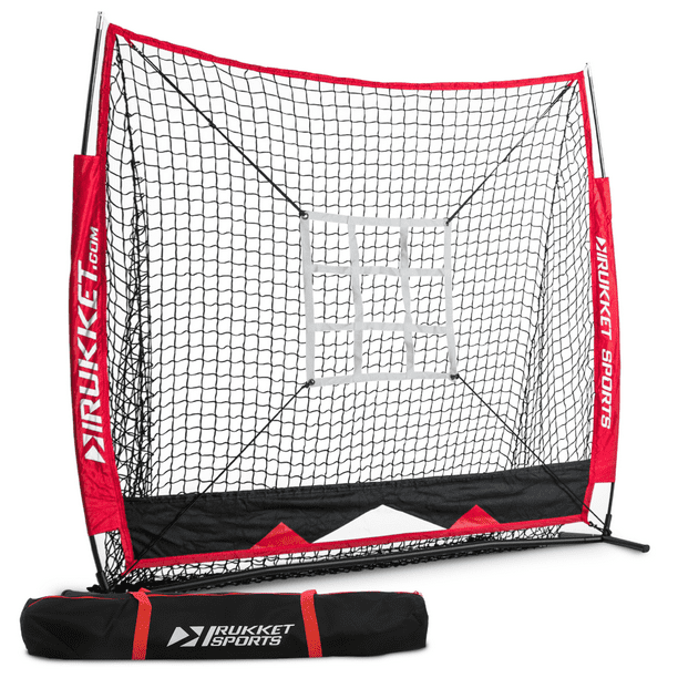 Rukket Sports Original Sock It! Baseball & Softball 5x5 Practice Net ...
