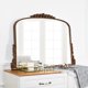 Shyfoy Large Arch Wall Mirror Ornate Mirror for Living Room Decor ...