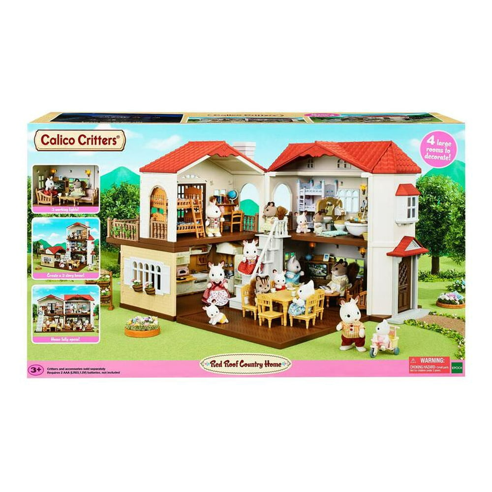 Calico Critters Red Roof Country Home - Walmart.com - Walmart.com