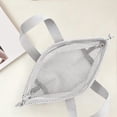 KUKIDSVO Nylon Mesh Tote Bag, Drawstring Closure Portable Handbag ...