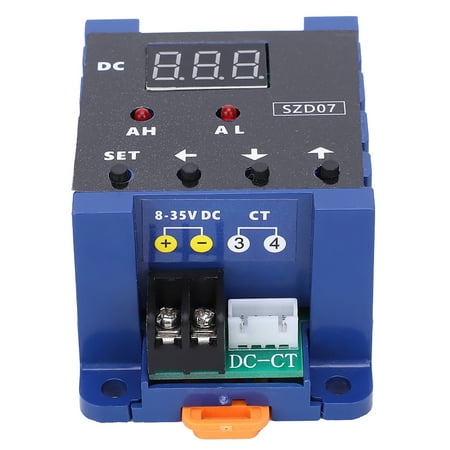 Overload Protection Function Digital Ammeter Module, Ammeter, High DC ...