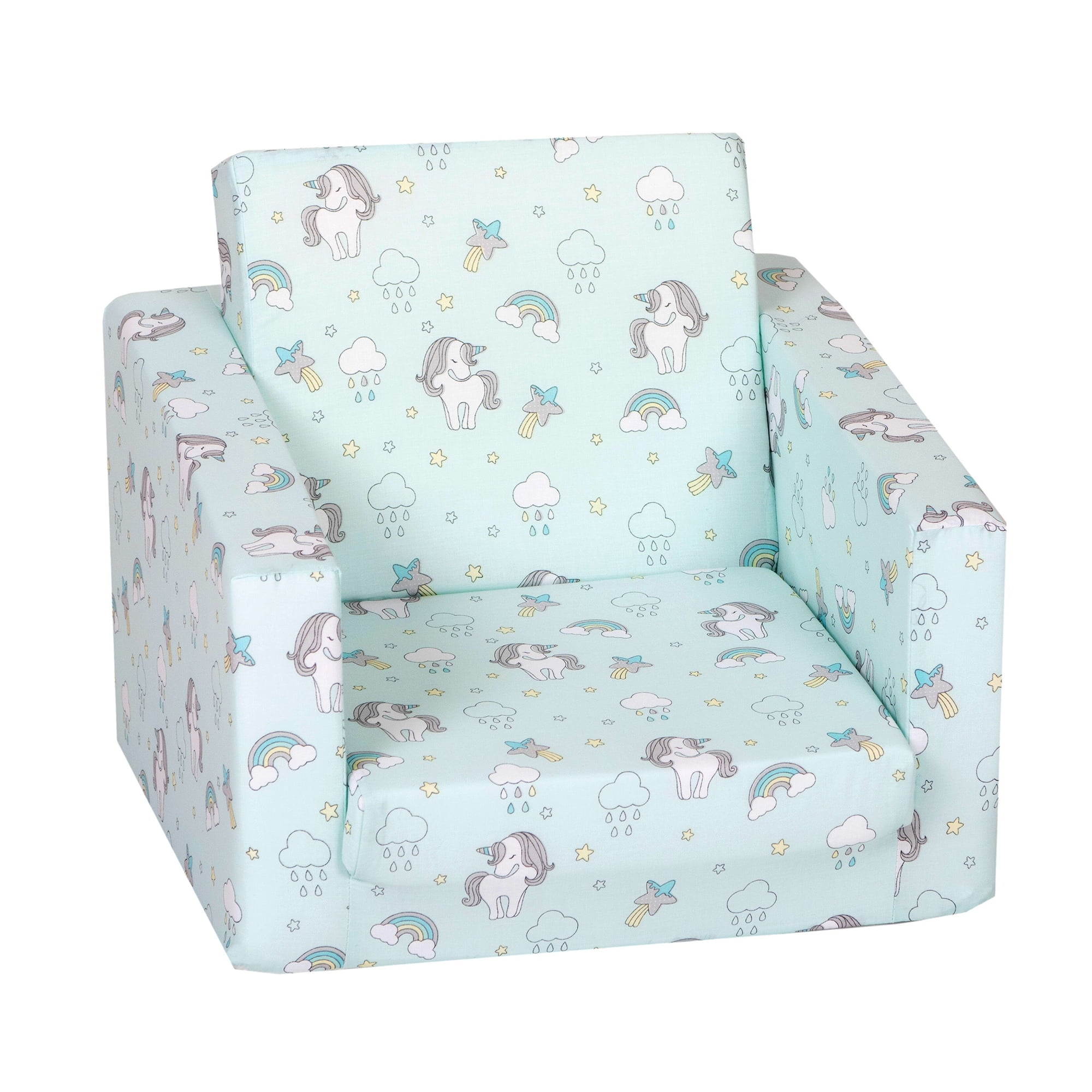 Click here for Delsit Toddler 2 In 1 Flip Open Kids Foam Lounge C... prices