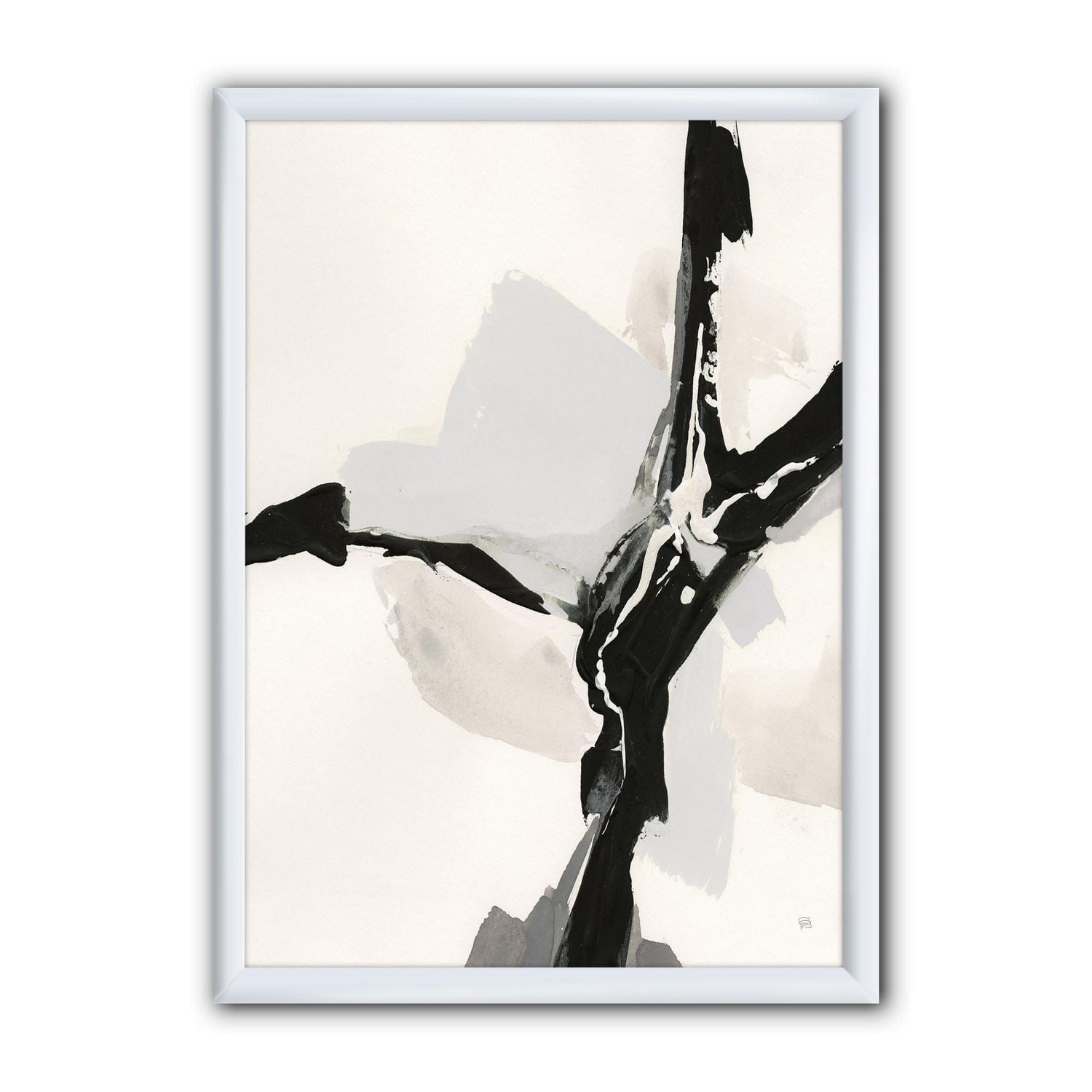 Click here for Designart Abstract Neutral Iii Framed Wall Art 30... prices