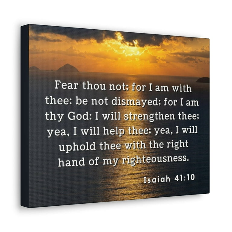 Isaiah 41:10 Kjv