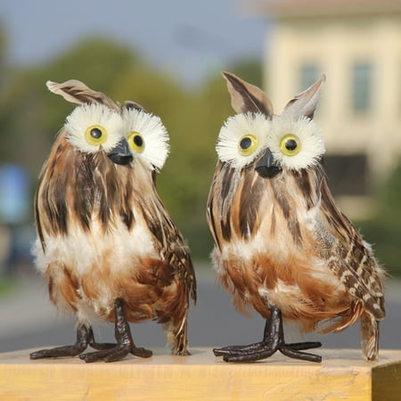 Zeus Owl Statue Realistic Looking Vivid Facial Expression Styrofoam ...