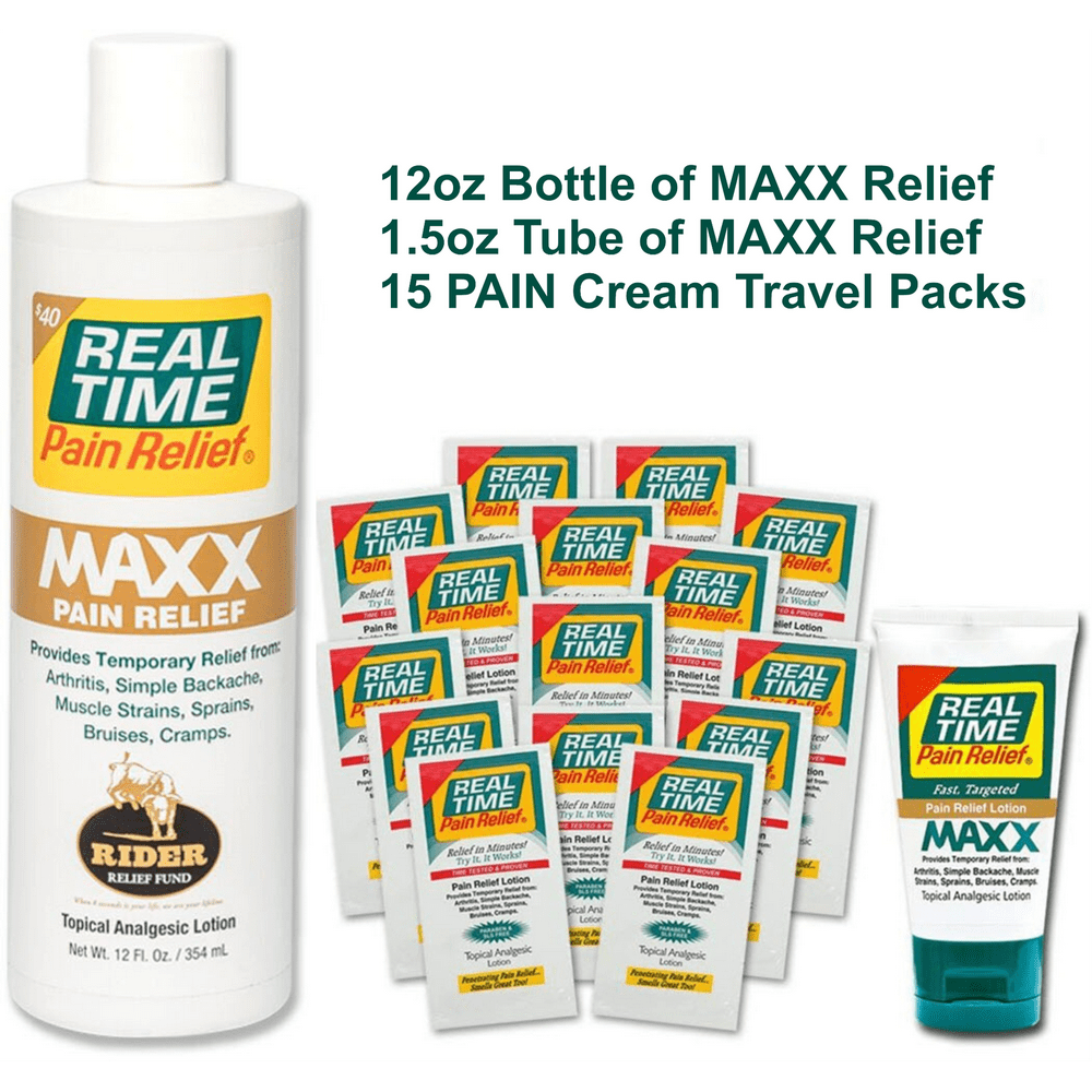 Real Time Pain Relief MAXX, Convenience Pack - Walmart.com - Walmart.com