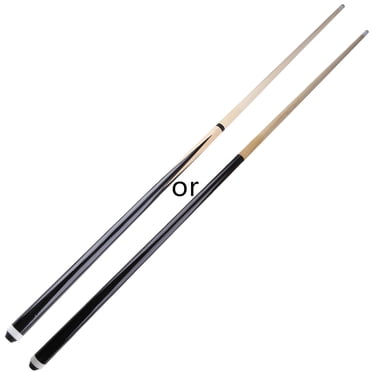 OKKO 1-Piece Pool Billiard House Bar Short Cue Sticks 36”, Screw-On Tip ...