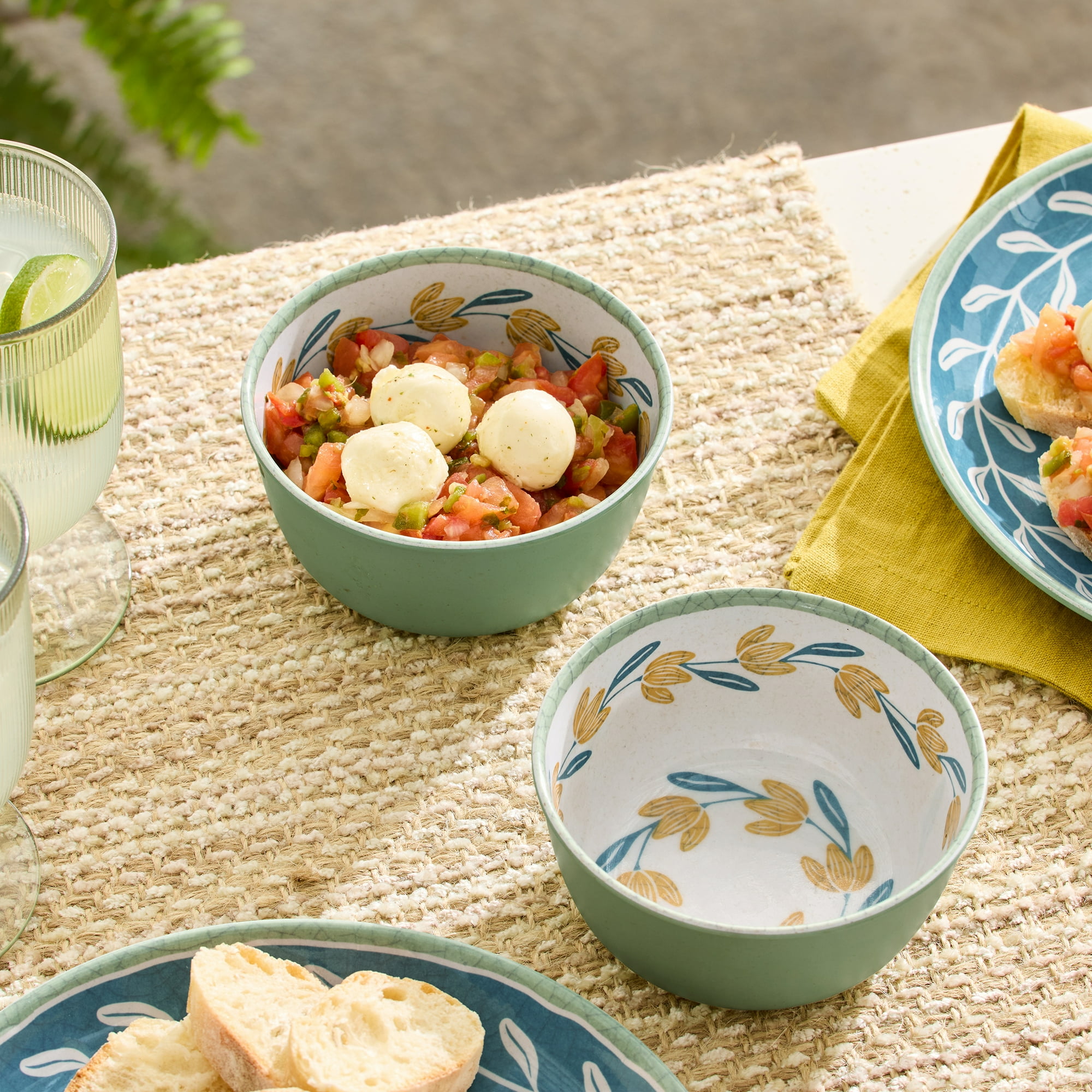 Click here for Better Homes & Gardens Bamboo Melamine Flower Dip... prices