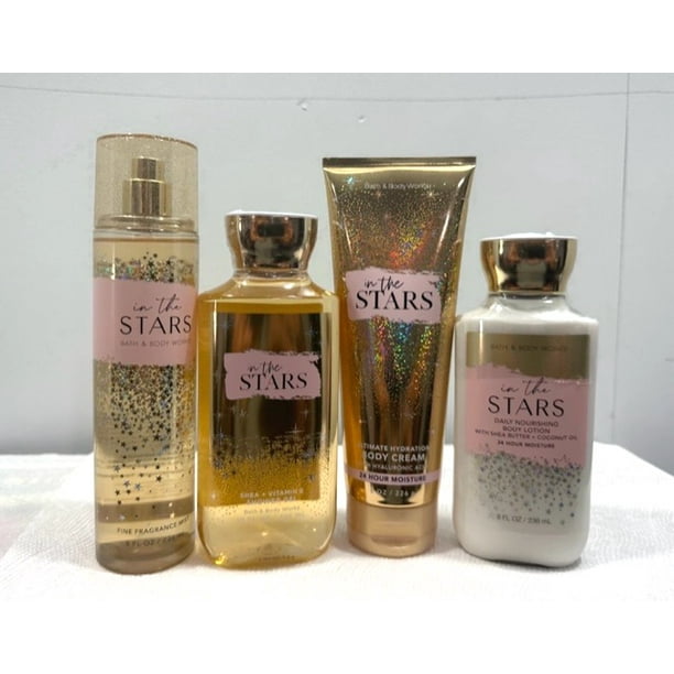 Bath & Body Works In The Stars Deluxe Set (Body Lotion, Body Cream, Fragrance Mist and Shower ...