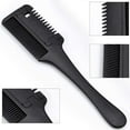 FEIGO Barber Hair Thinning Razor Comb, Stylist Grip, Black Hairdressing ...