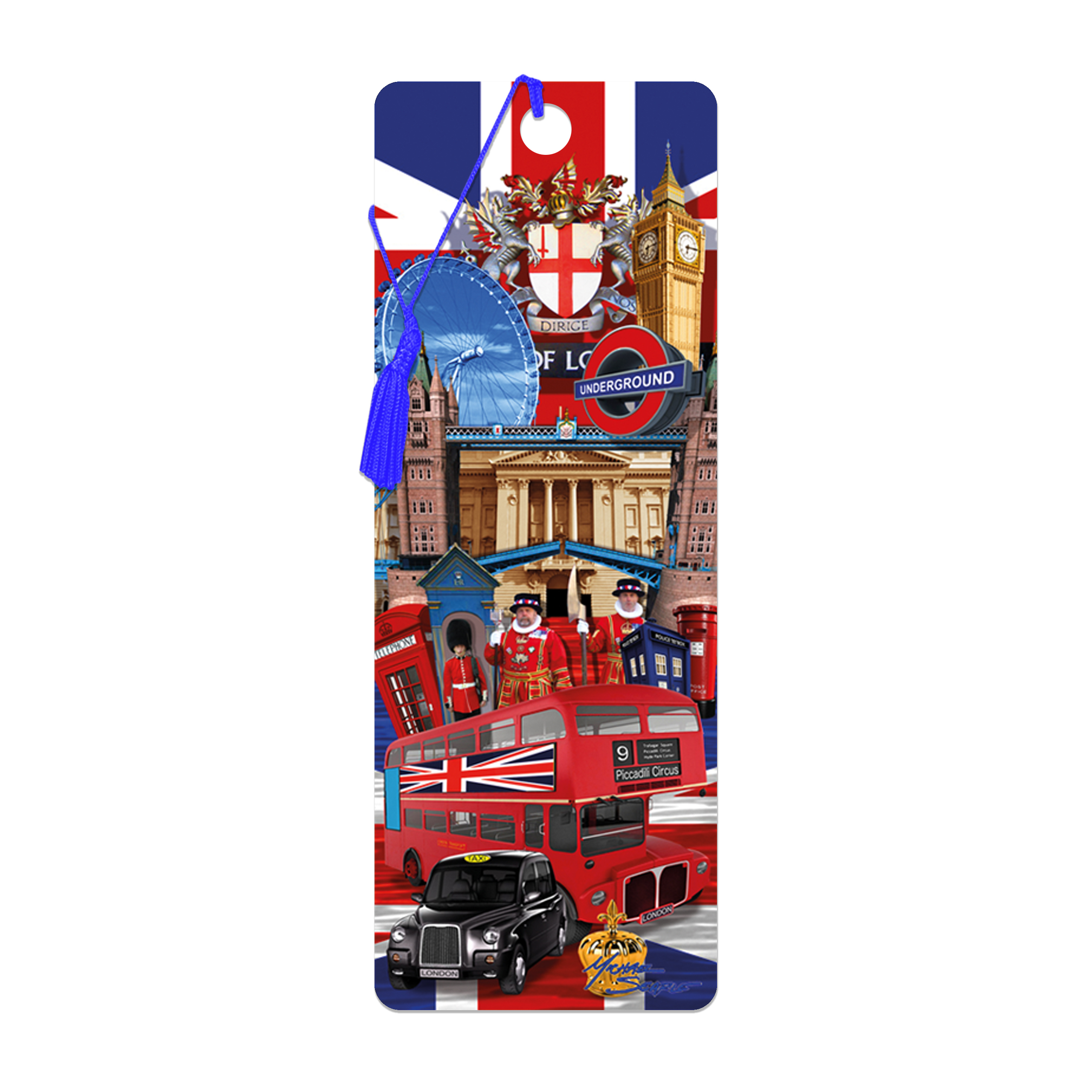 3D LiveLife Bookmark - Visit to London from Deluxebase. A London book ...
