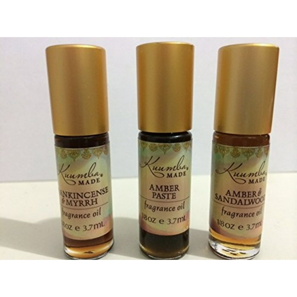 KUUMBA MADE VARIETY PACK - AMBER PASTE, FRANKINCENSE & MYRRH, AMBER ...