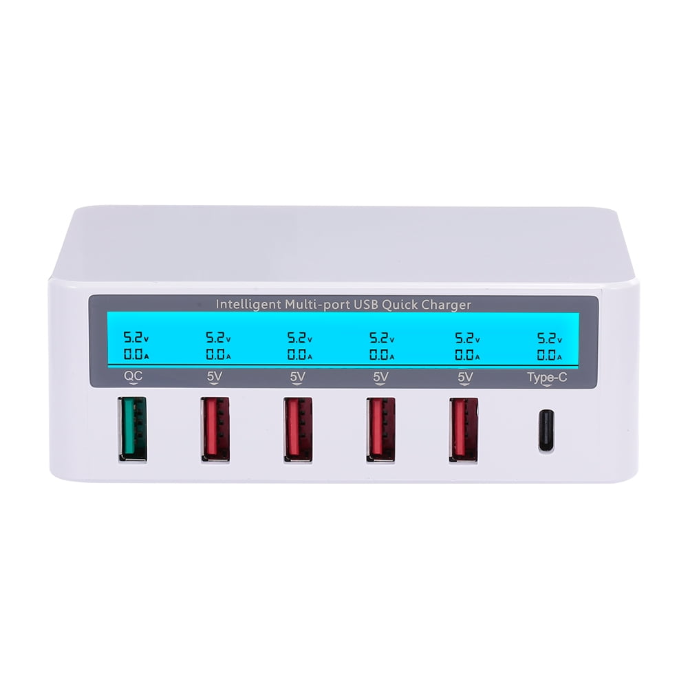Click here for Yeacher Smart Charging Station With 6 Ports Lcd Us... prices