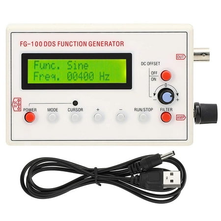 Functional Signal Generator, DDS Function Generator, 1HZ500KHZ Function Generator Frequency ...