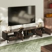 Fitueyes 118 Mid-Century Modern TV Stand - Fits 75-118 TVs - Walmart.com