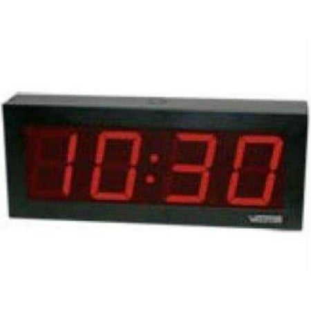 Valcom Ip Poe 4 Digit 4 Inch Digital Clock | Walmart Canada