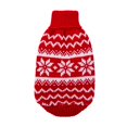Flannel Dog Sweater with Snowflake Pattern, Christmas Pet Clothes for ...
