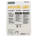 Meridian LED Yellow Neon Moon Night Light, 3 Modes, 5.75in by 3.75in ...