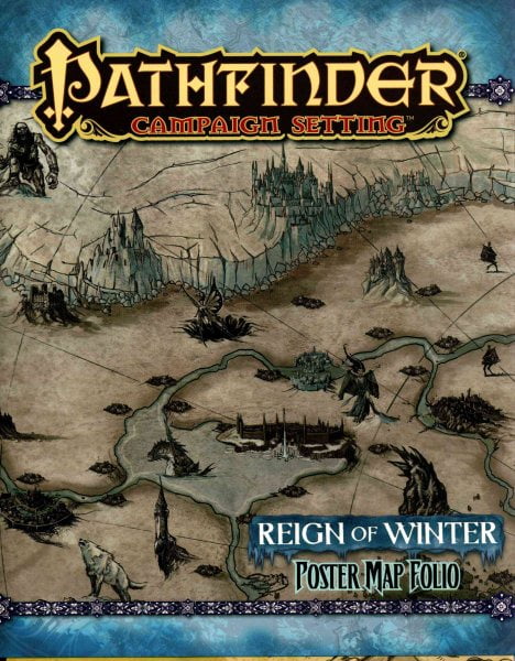 Pathfinder Campaign Setting: Reign of Winter Poster Map Folio ...