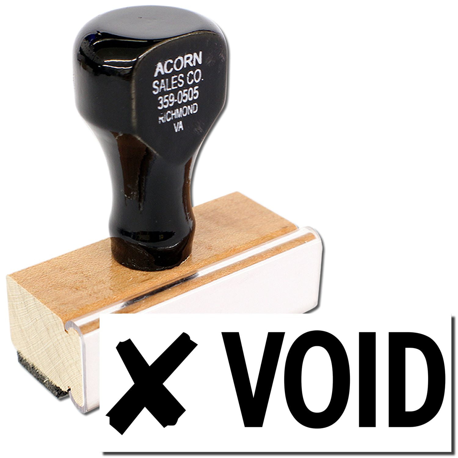 Void with X Rubber Stamp, Wooden Handle Rubber Stamp, Laser Engraved ...