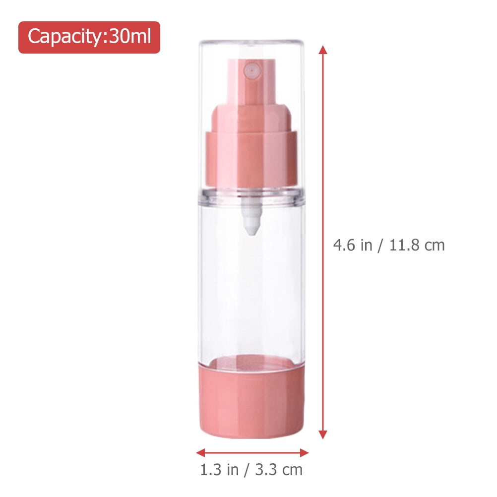 4pcs Empty Airless Vacuum Pump Bottles Travel Foundation Containers ...