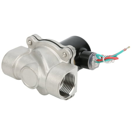 Solenoid Valve, 2W-250-25B G1in Stainless Steel Normally Closed Industrial Supplies, Direct ...