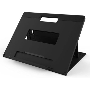 Victor High Rise Stand-Up Desk Converter, 28 x 23 x 12-14 1/2, Black ...