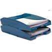 Office Plastic Desk Letter Tray (2 Pack) - Stackable - Walmart.com