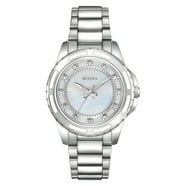 Bulova Women's Classic Diamond Watch 96P148 - Walmart.com
