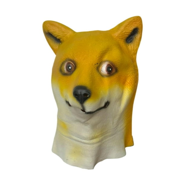 Máscara de látex Strade Fareast Limited para perro aterradora cosplay ...