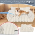 Cute Dog Cat Couch for Medium Large Dogs,Fluffy Pet Sofa Dog Couch Bed ...