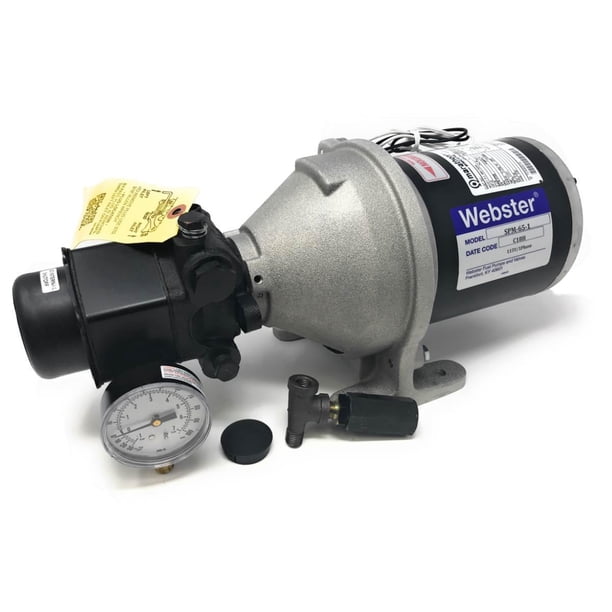 Webster SPM-65-1 Complete 65 GPH Fuel Oil Supply Transfer Pump ...
