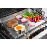 "BBQ Griddle for Gas & Charcoal Grill, 17"" x 13"" with Removable Tray ...