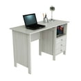 Inval Laura Collection Computer Desk, Washed Oak - Walmart.com