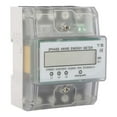 220/380V 5-80A Energy Consumption Digital Electric Power Meter 3 Phase ...