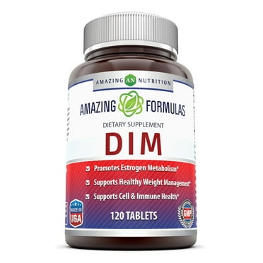 Jarrow Formulas Dim Plus CDG, Supports Estrogen Balance & Healthy Cell ...
