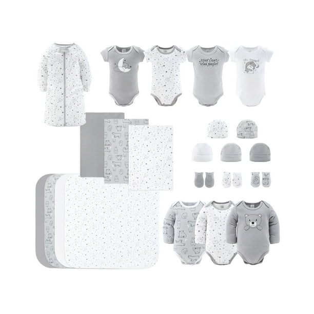 The Peanutshell Newborn Baby Layette Gift Set for Baby Boys and Girls ...