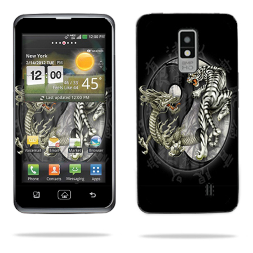 Skin Decal Wrap Compatible With LG Spectrum 4G Cell Phone Sticker ...