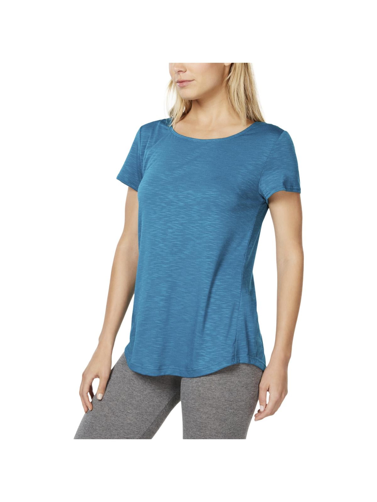 Ideology Womens Activewear Running T-Shirt - Walmart.com