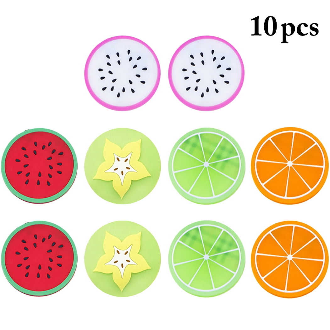 Click here for Nobrand 10pcs Cup Coaster Assorted Fruit Decor Sil... prices
