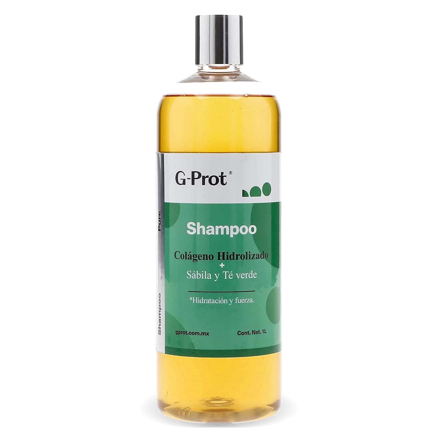 Shampoo Colágeno Hidrolizado Sábila Té Verde 1 lt G-Prot | Bodega ...