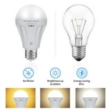 Rechargeable Light Bulbs with Remote Control Soft Warm 2200mAh Dimmable ...